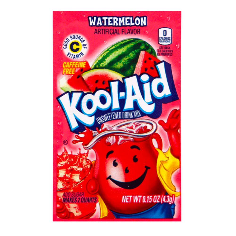 Kool Aid Watermelon - preparato per bevande all'anguria da 4.3g ...