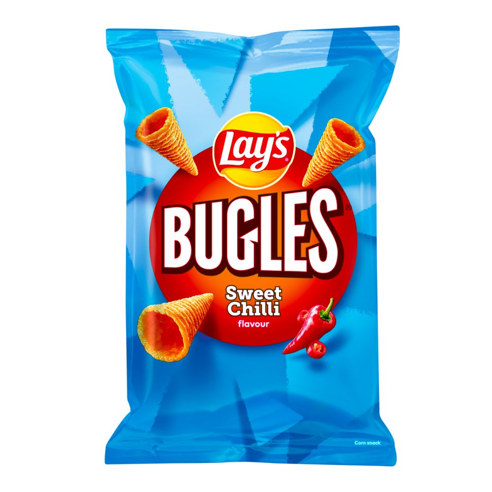 Lay's Bugles Sweet Chili - coni di mais piccanti al formaggio da 125g ...