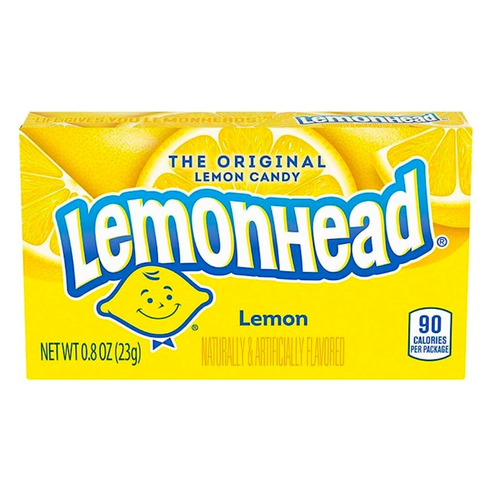 Lemonhead Lemon Candy - caramelle al limone da 23g – American Uncle