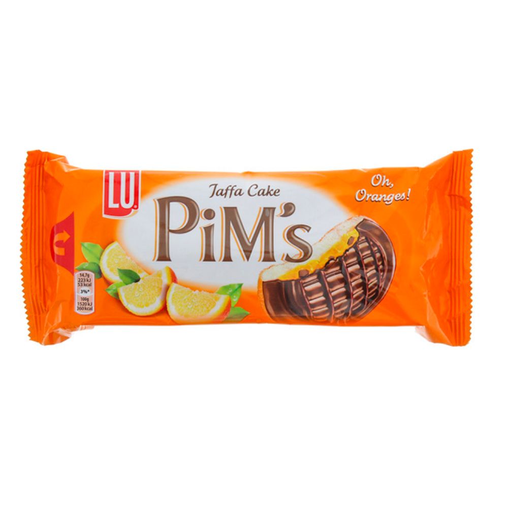 LU Pim’s Biscuits Orange and Chocolate - biscotti ripieni con crema all ...