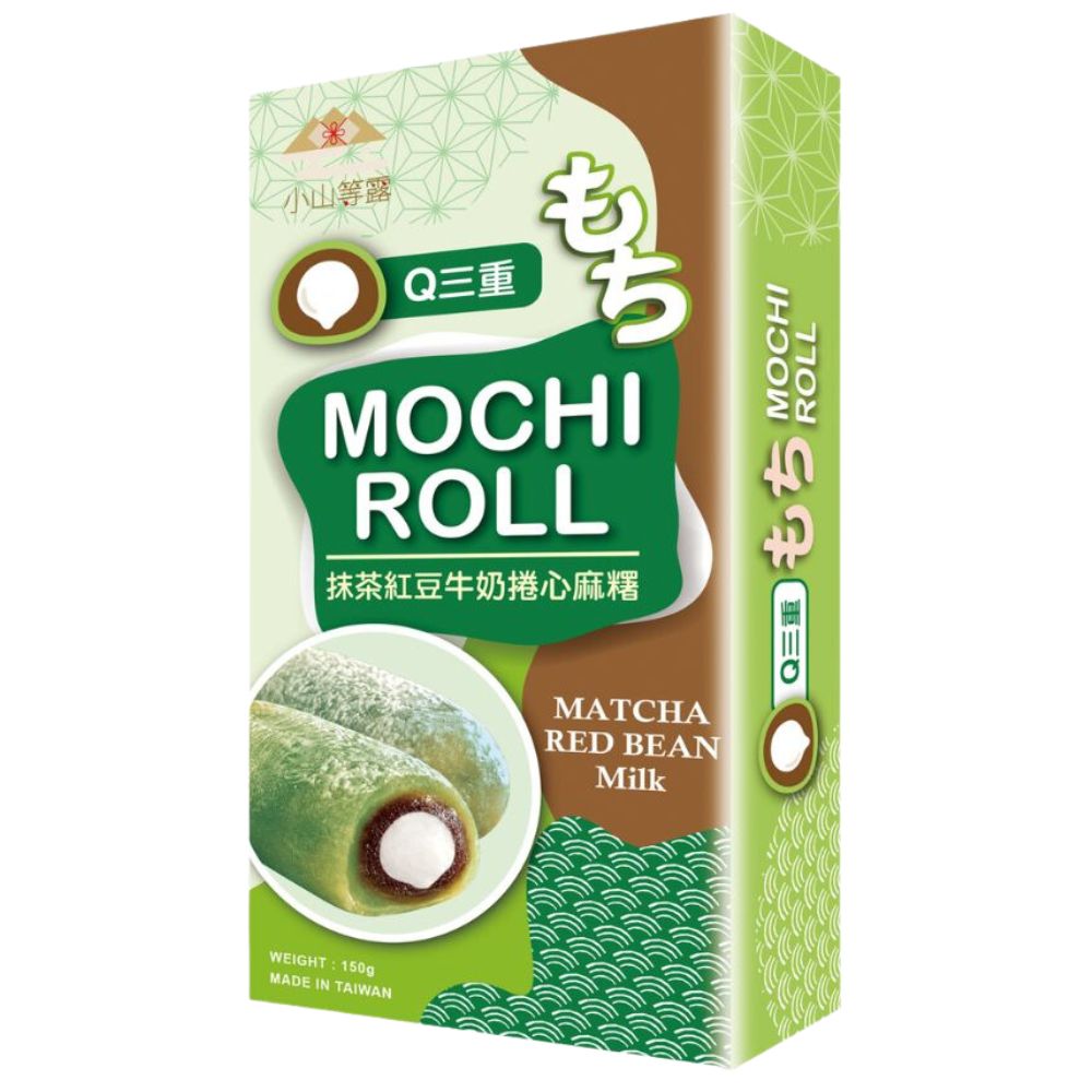 Yi Xi Food Japanese Mochi Roll Matcha Red Bean Milk - mochi al gusto ...