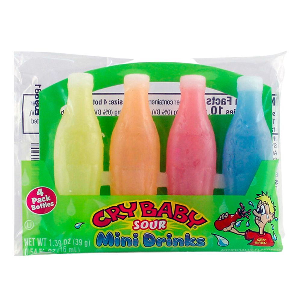 Nik'L'Nip Cry Baby Sour Mini Drink - caramelle liquide aspre al gusto ...