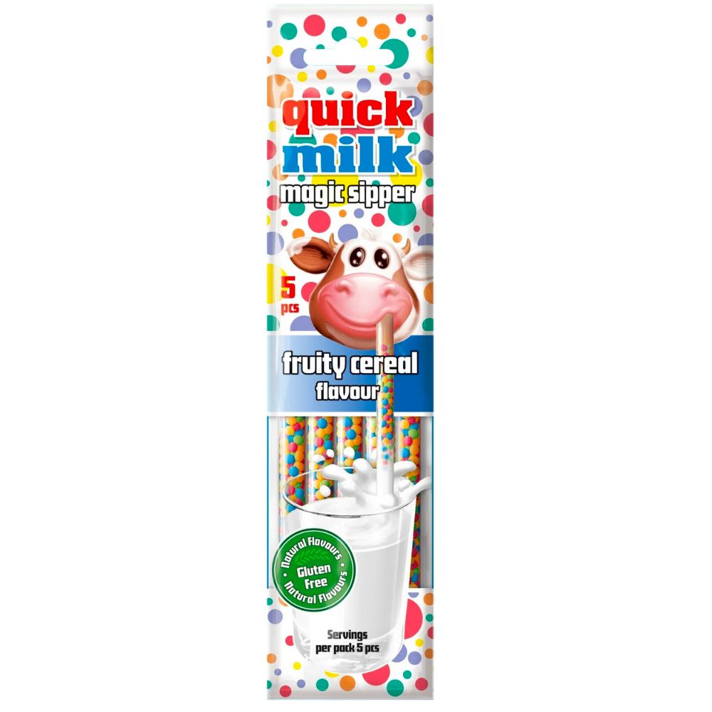 Quick Milk Magic Sipper Fruity Cereal Flavor - cannucce con caramelle ...