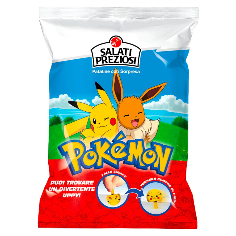 Salati Preziosi Pokemon - patatine con sorpresa da 25g – American Uncle