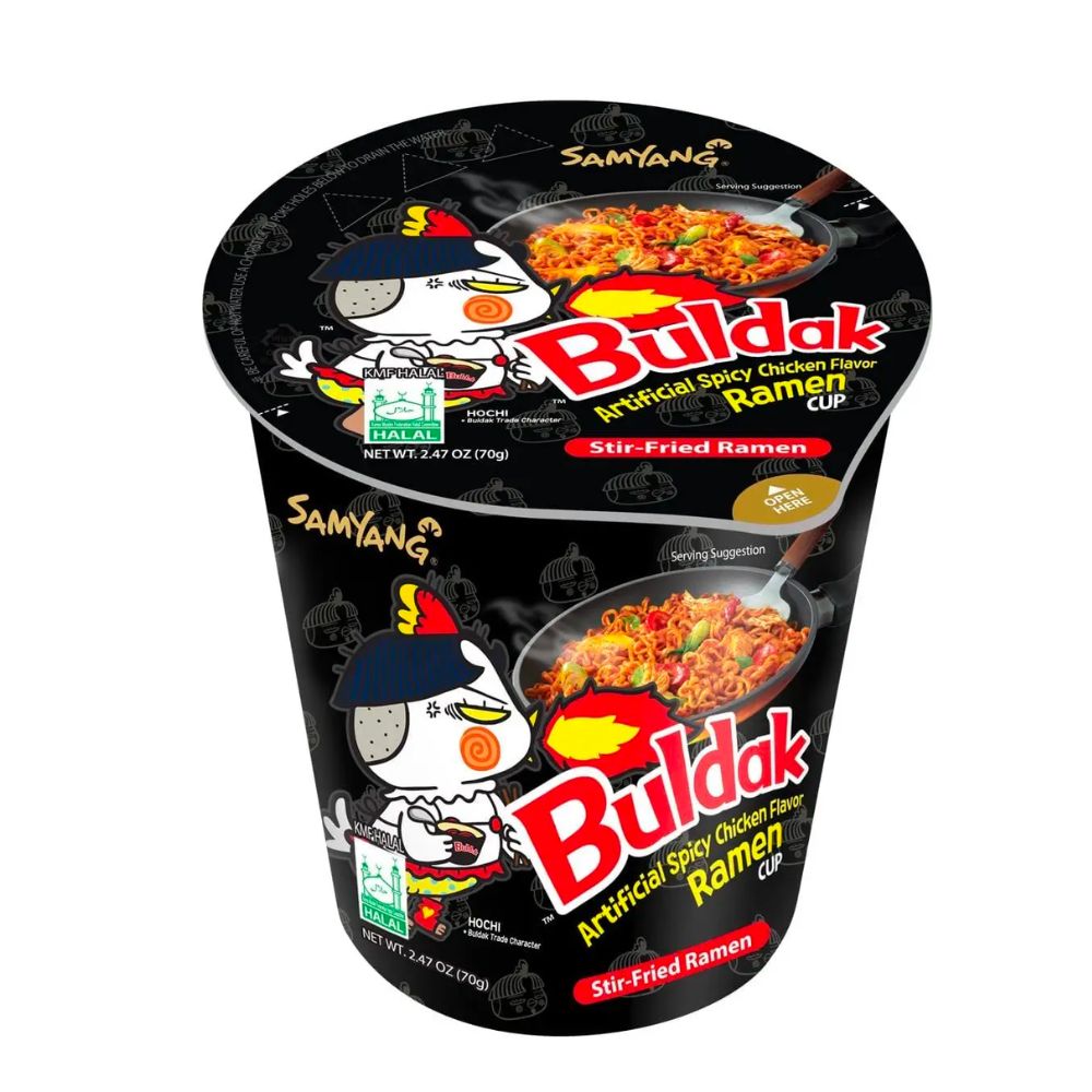 Samyang Buldak Hot Chicken Flavor Ramen Cup - ramen al pollo piccante ...