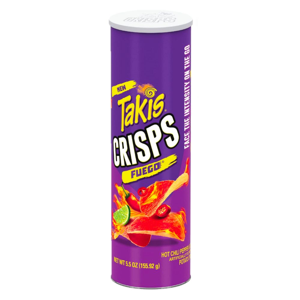 Takis Crisps Fuego - patatine al gusto di peperoncino e lime da 156g ...