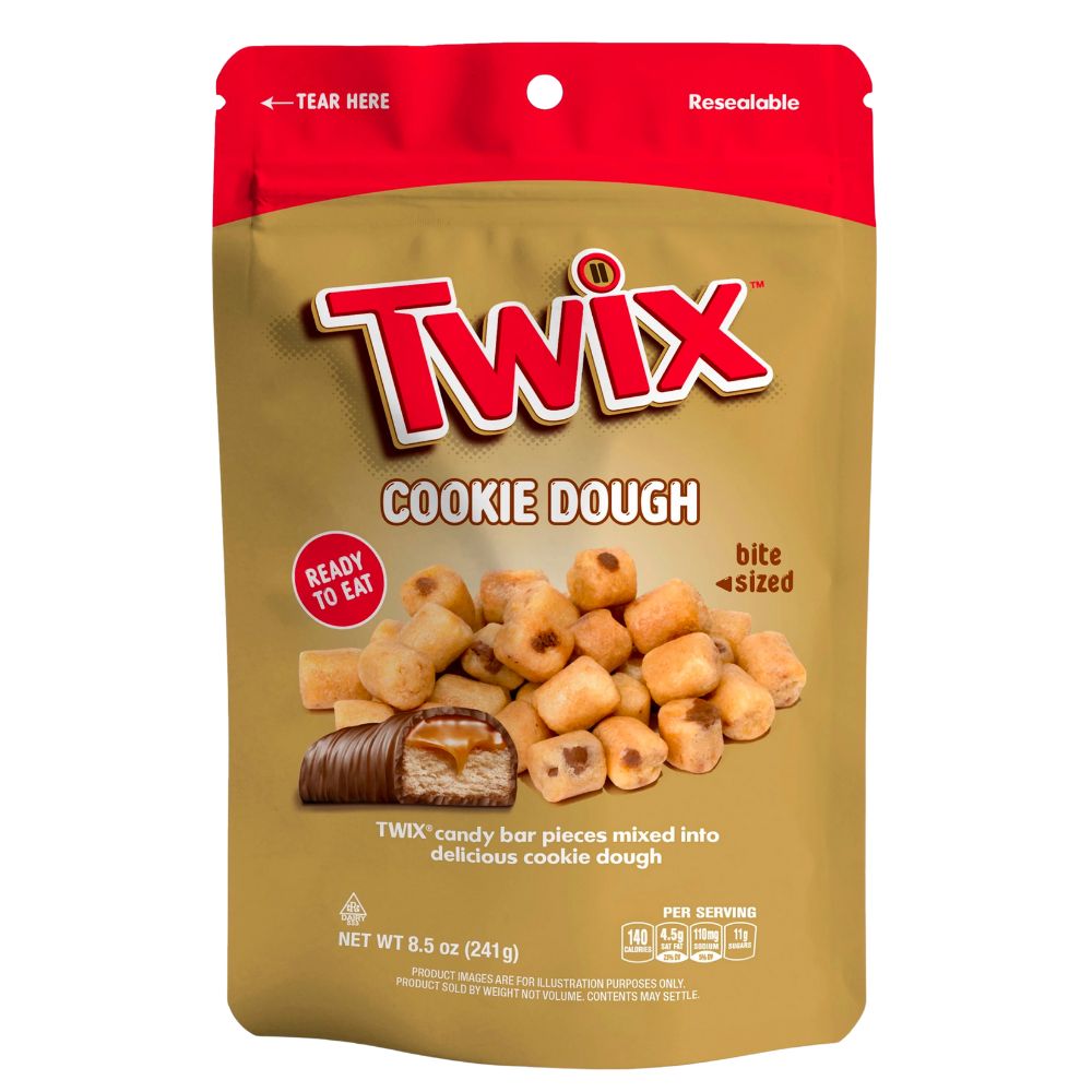 Twix Taste Of Nature Cookie Dough - biscottini al gusto Twix da 241g ...