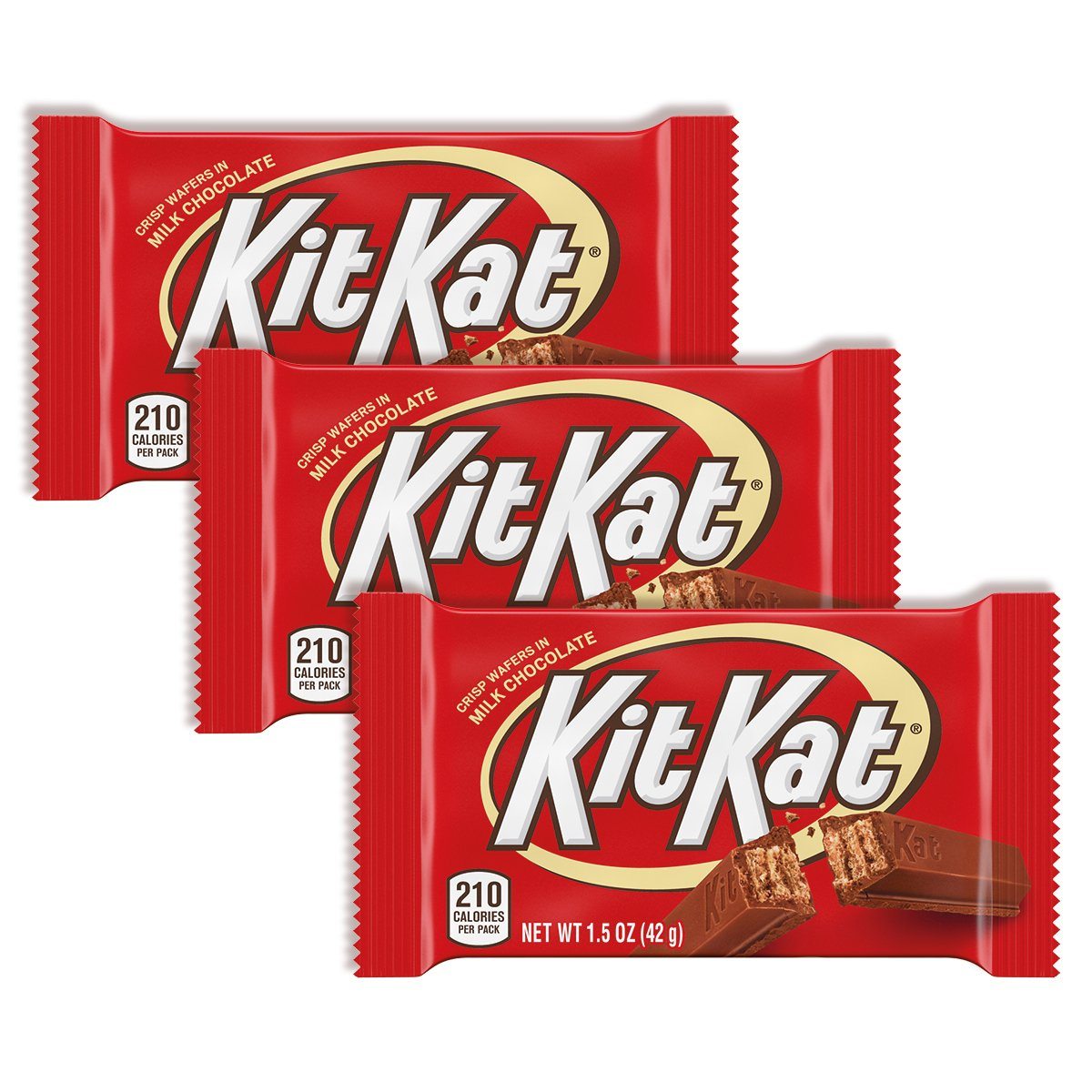 3x Kit Kat - wafer ricoperti di cioccolato da 41.5g – American Uncle