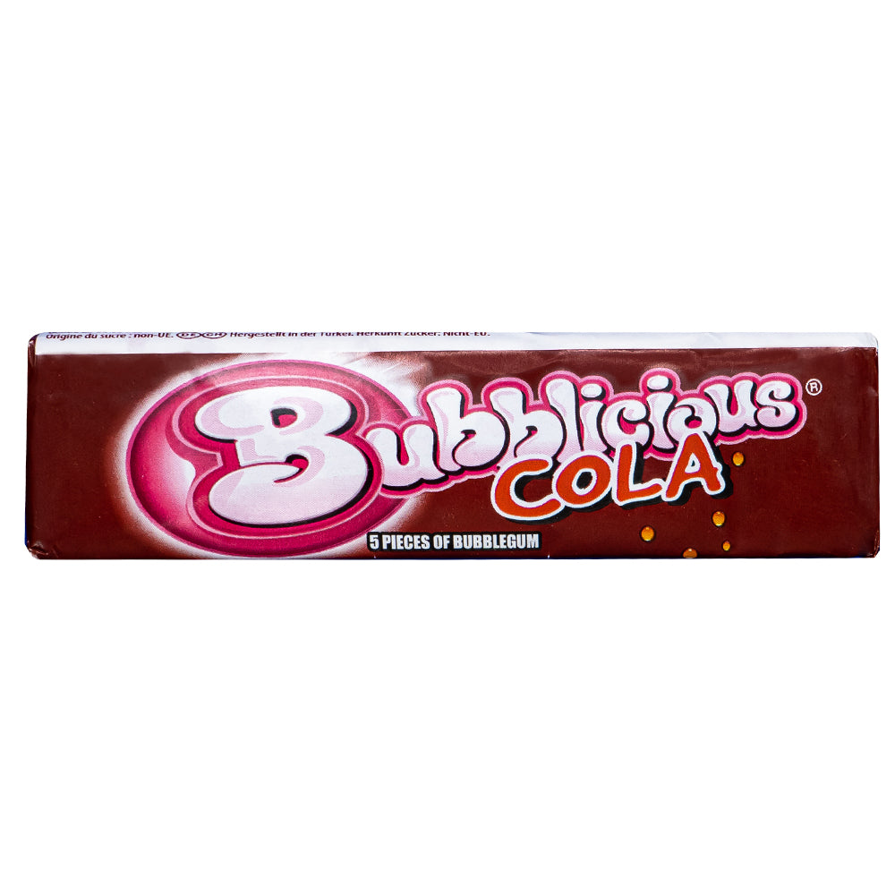 Bubblicious Cola - gomme da masticare al gusto cola da 38g – American Uncle