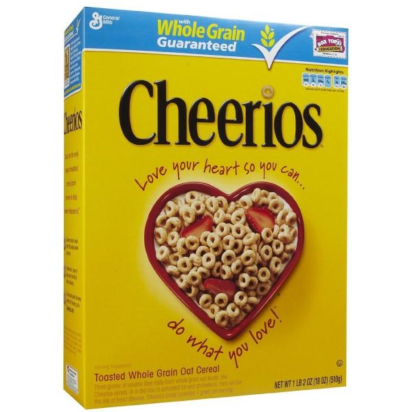Cheerios Original Family Size - cereali dorati croccanti da 510g ...