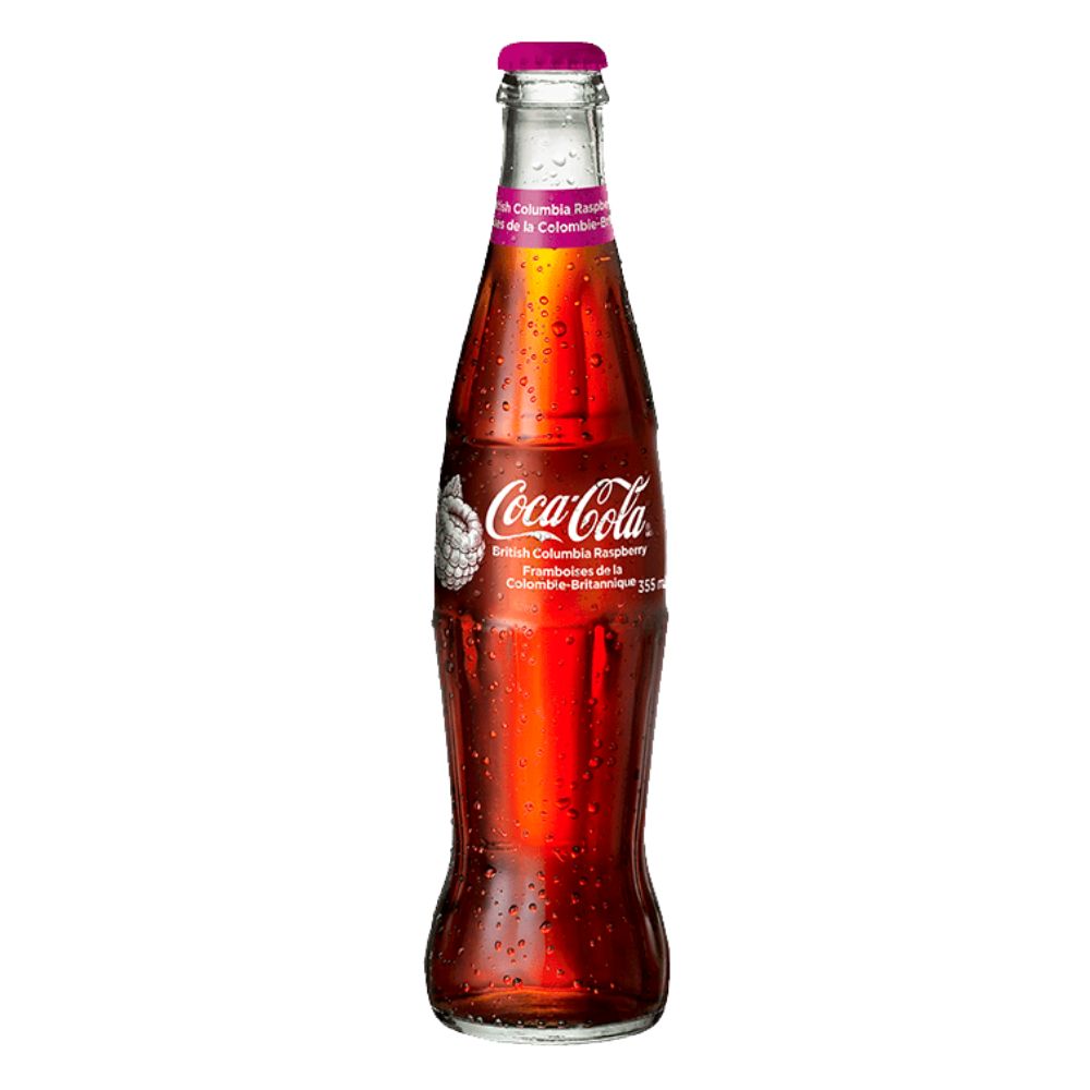Coca Cola Columbia Raspberry - bevanda al gusto lampone da 355ml ...