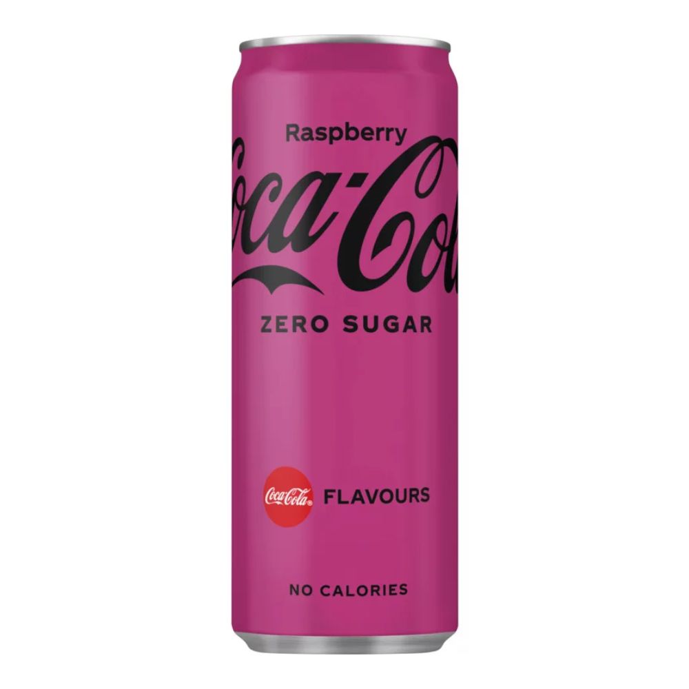 Coca Cola Zero Sugar Raspberry - Coca Cola al lampone da 250ml ...
