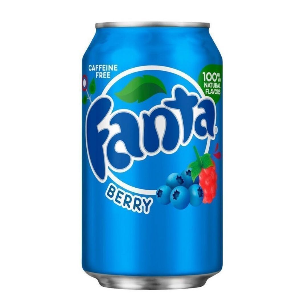 Fanta Berry - bevanda al mirtillo blu da 355ml – American Uncle
