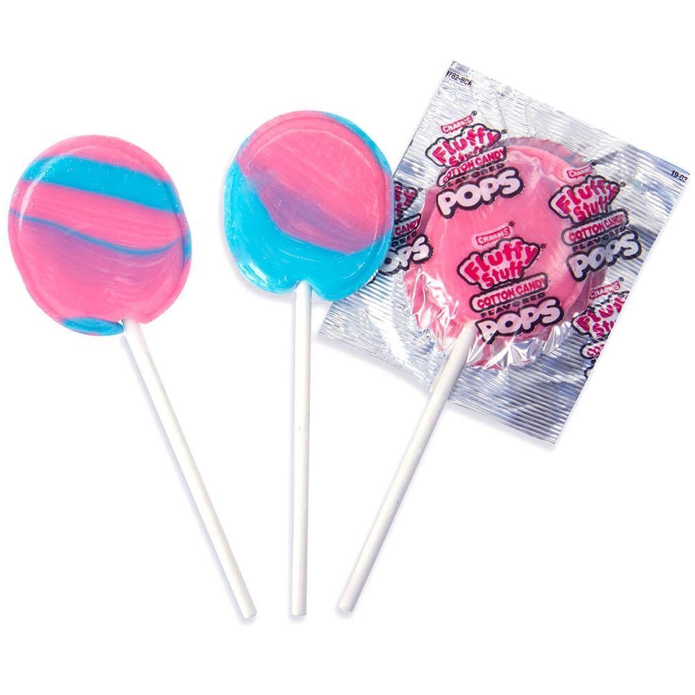 Fluffy Stuff Cotton Candy Pops - lecca lecca allo zucchero filato da ...