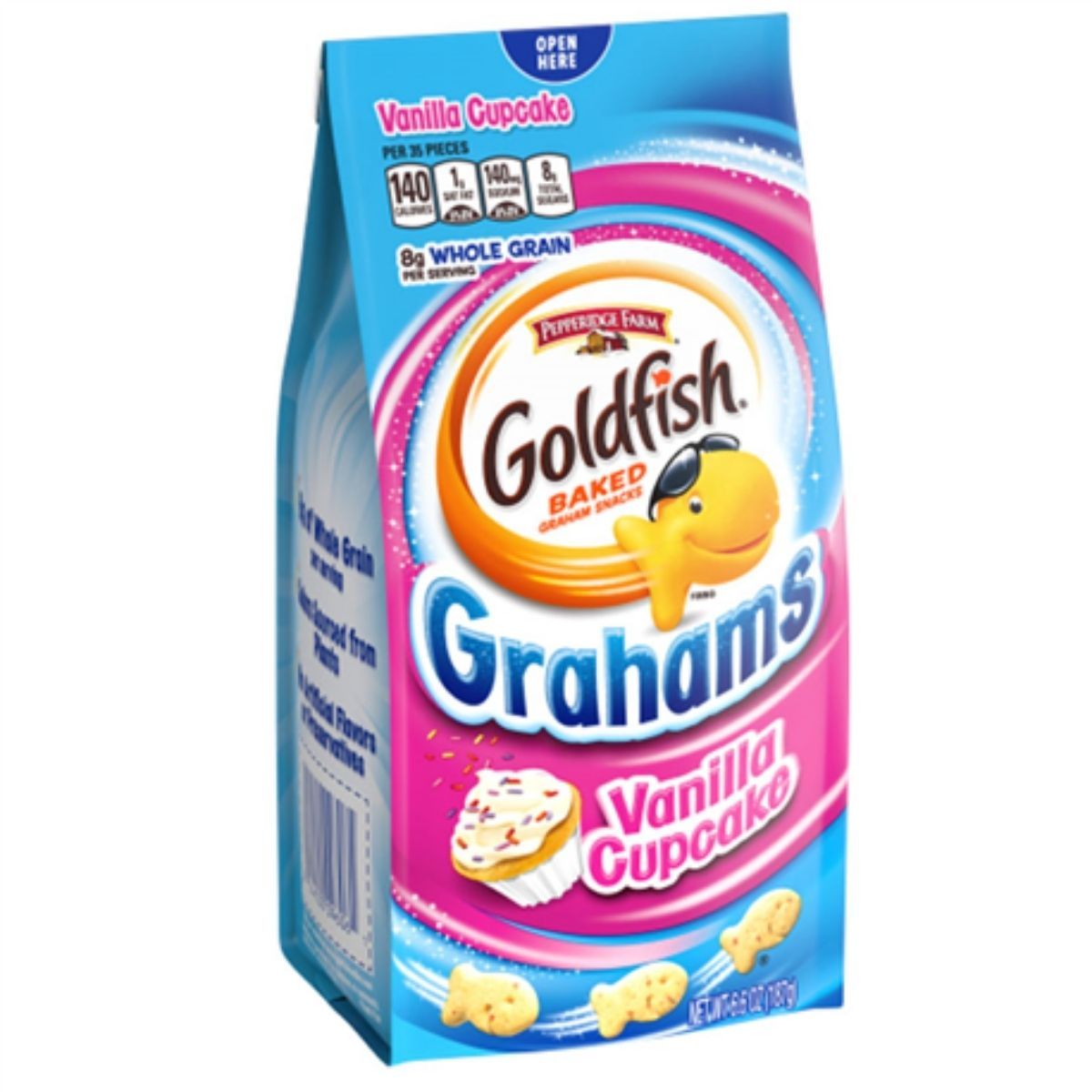 Goldfish Vanilla Cupcake - biscotti al gusto di cupcake alla vaniglia ...