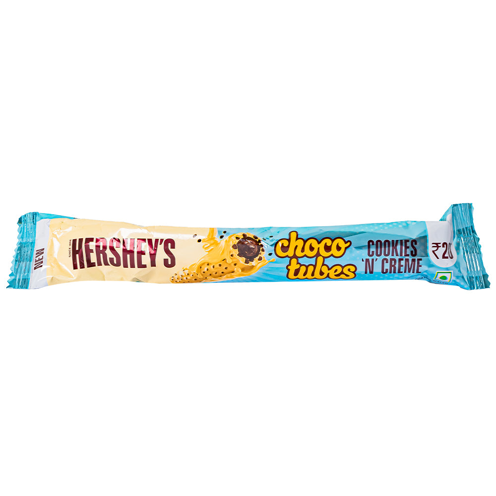 Hershey's Choco Tube Cookies 'N' Creme - barretta di cioccolato bianco ...