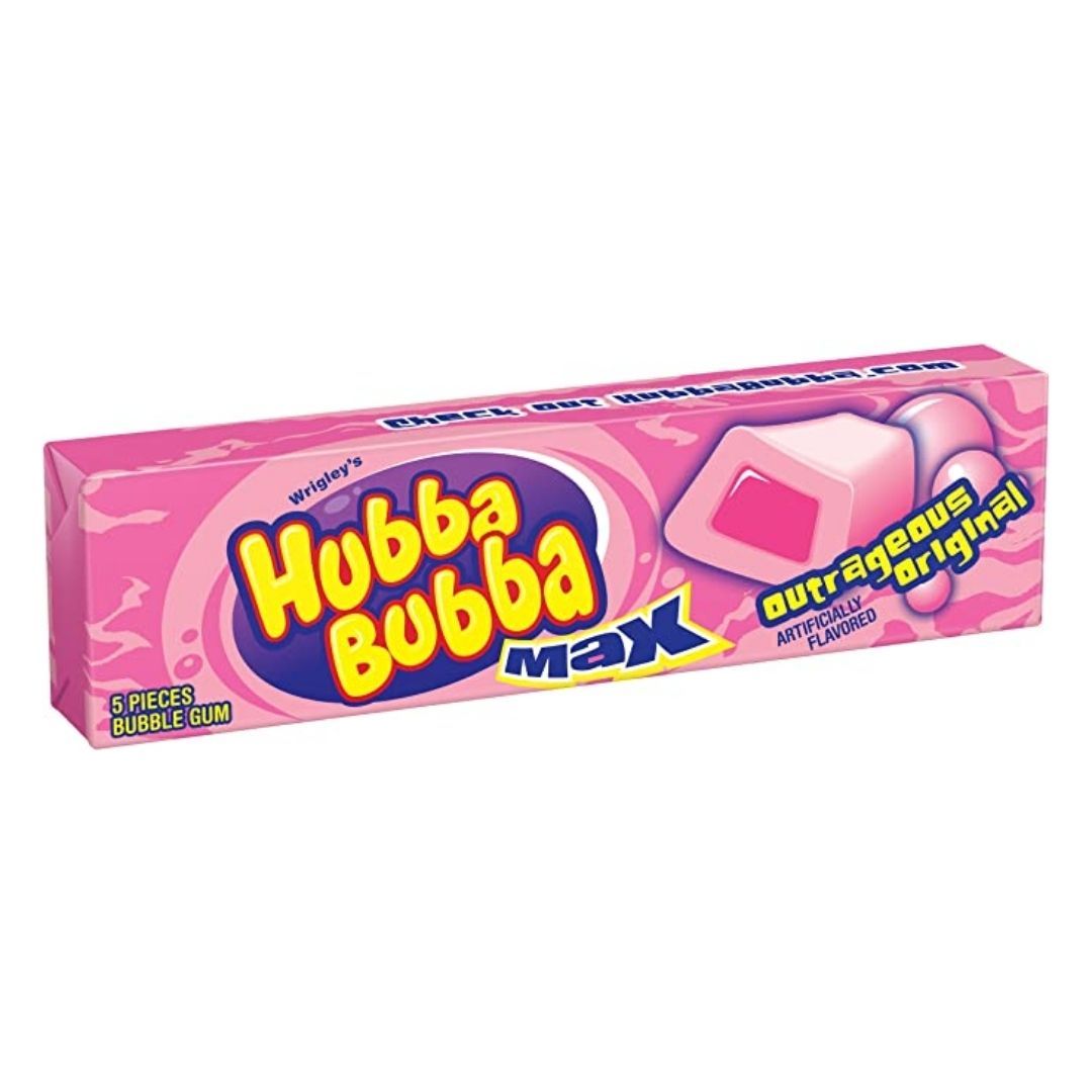 Hubba Bubba Max Original - chewing gum alla frutta da 35g – American Uncle