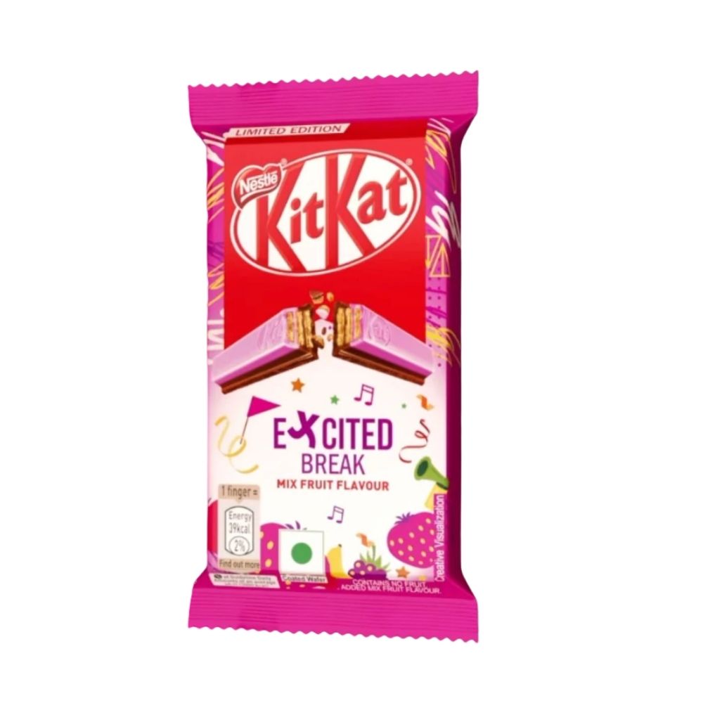 Kit Kat Excited Break Mix Fruit Flavour - wafer ricoperto da cioccolato ...