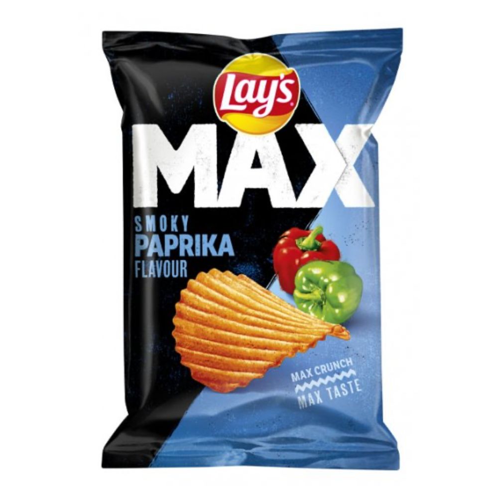 Lay's Max Smoky Paprika Flavour - patatine al gusto di paprika ...