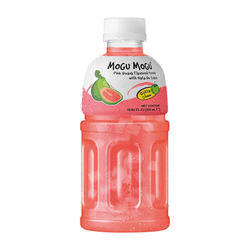 Mogu Mogu Pink Guava Flavored Drink - bevanda al gusto di guava e nata ...