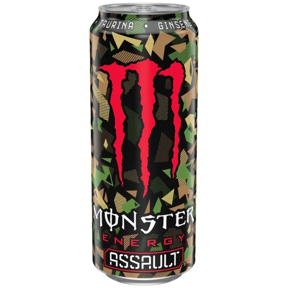 Monster Assault - bevanda al ginseng da 500ml | DANNEGGIATA – American ...
