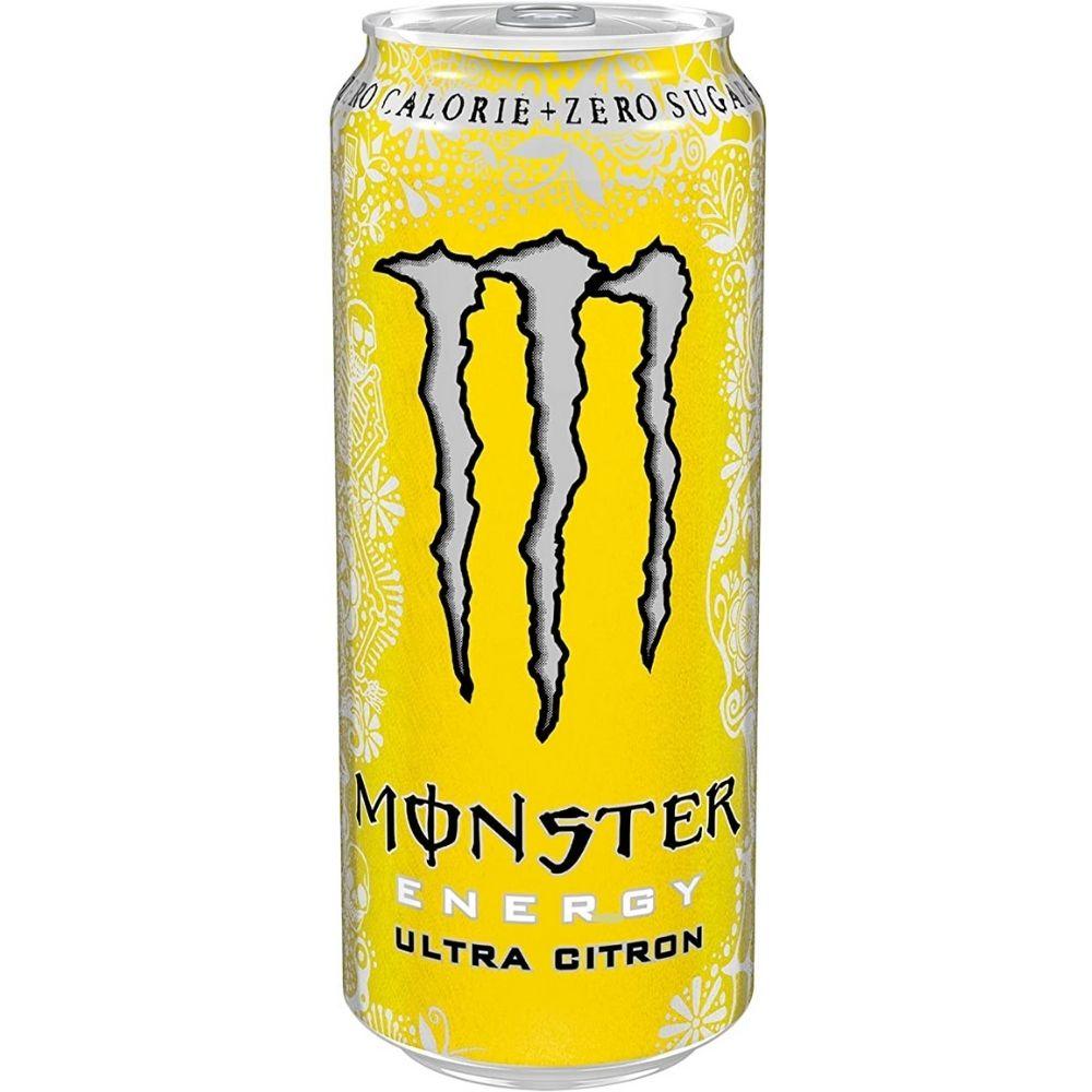 Monster Energy Ultra Citron - energy drink al limone da 500ml ...