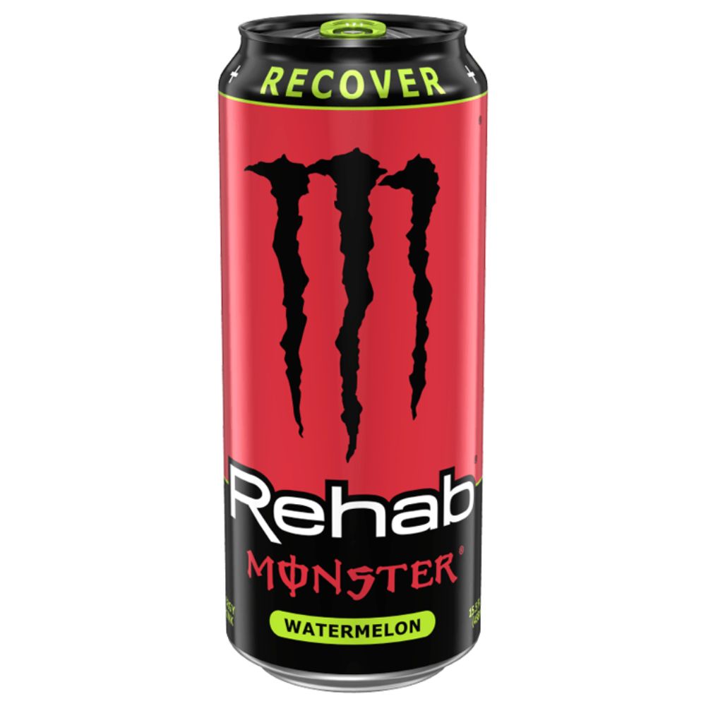 Monster Recover Rehab Watermelon - bevanda al gusto di anguria da 458ml ...