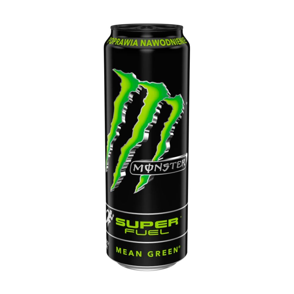 (Monster non da collezione - danneggiata) Monster Super Fuel Mean Green ...