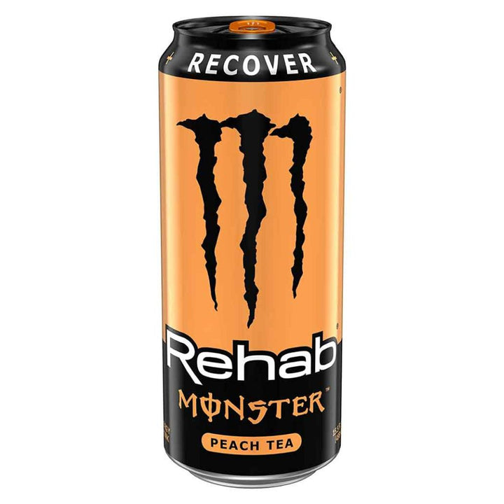 Monster Rehab Peach Tea - energy drink alla pesca da 458 ml | Lattina ...