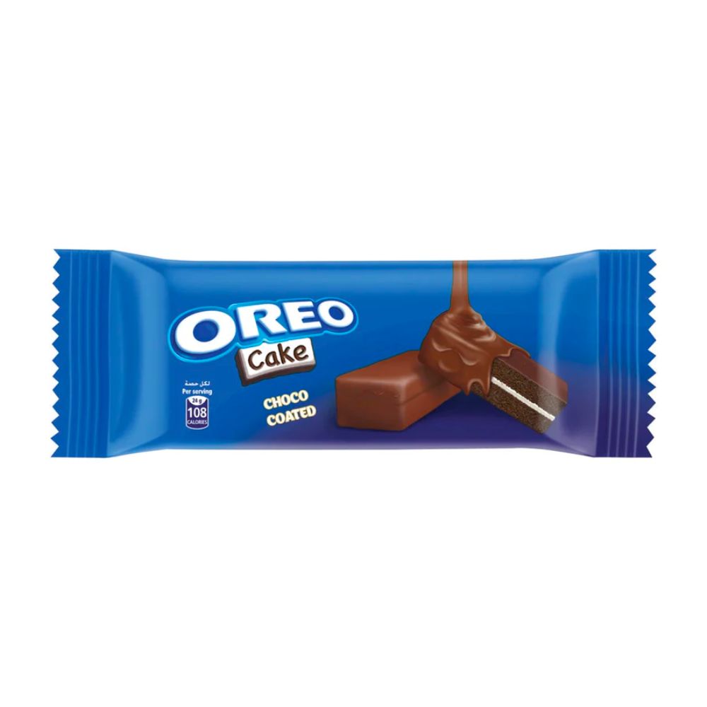 Oreo Cake Choco Coated - merendina al cioccolato con crema alla ...