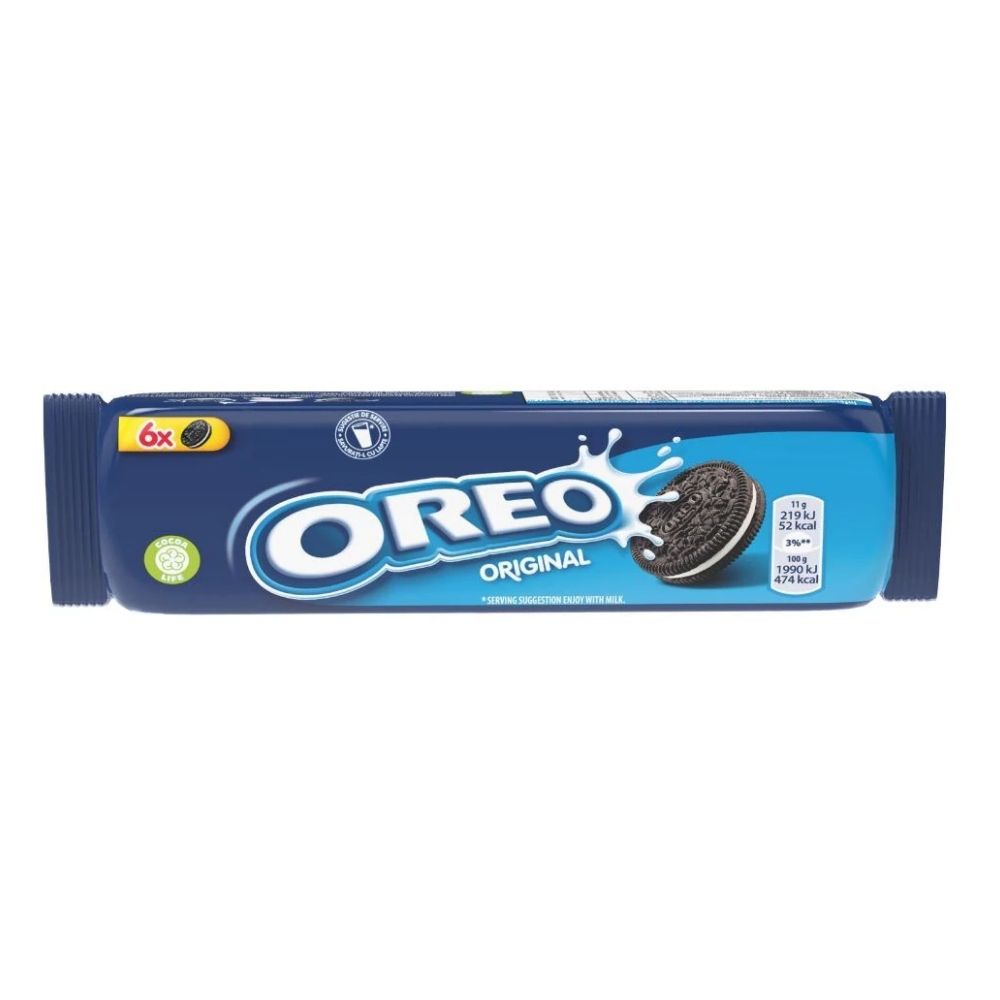 Oreo Original - biscotti al cacao ripieni di crema alla vaniglia da 66g ...