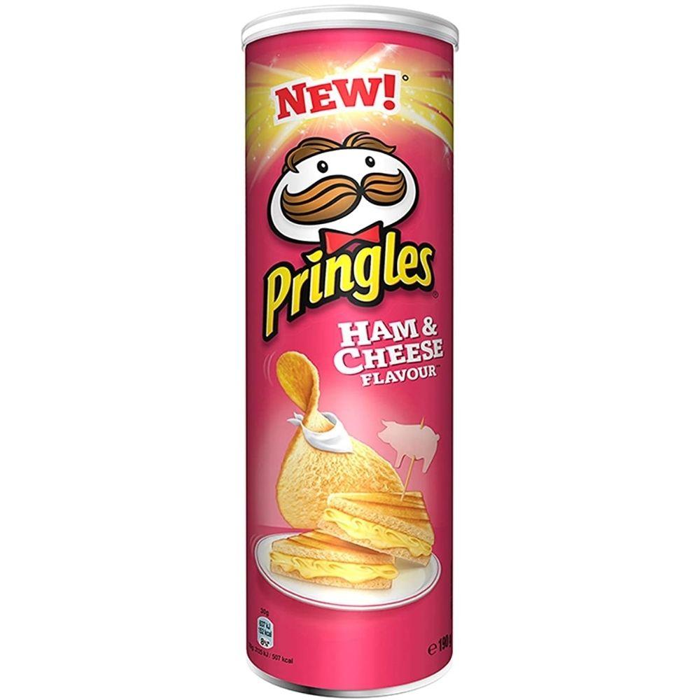 Pringles Ham&Cheese - patatine al prosciutto e formaggio da 175g ...
