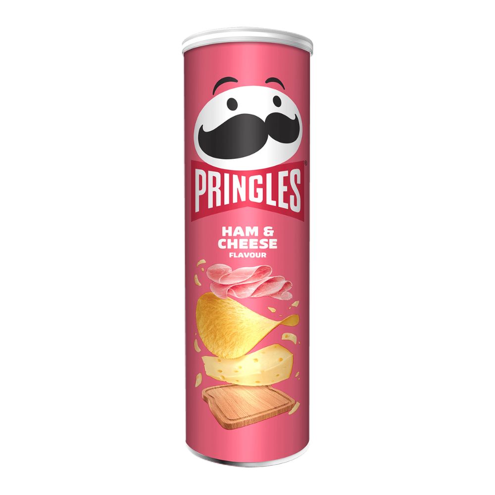 Pringles Ham & Cheese - patatine al formaggio e prosciutto da 165g ...