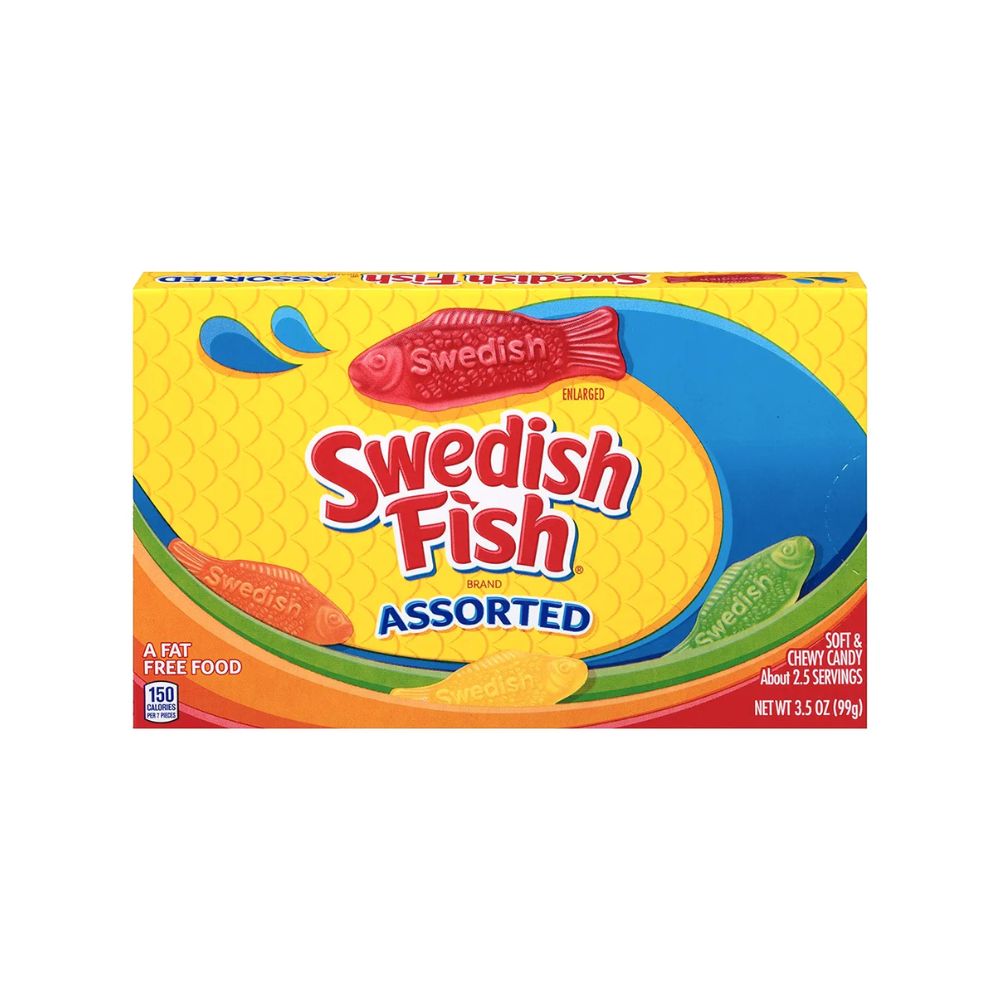 Swedish Fish - caramelle alla frutta da 99g – American Uncle
