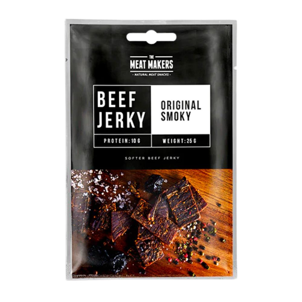 The Meat Makers Beef Jerky Original Smoky - carne secca affumicata da ...