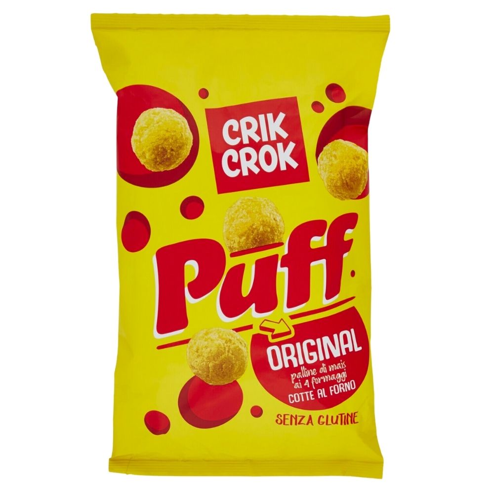 Crik Crok Puffs - patatine al formaggio da 110g – American Uncle