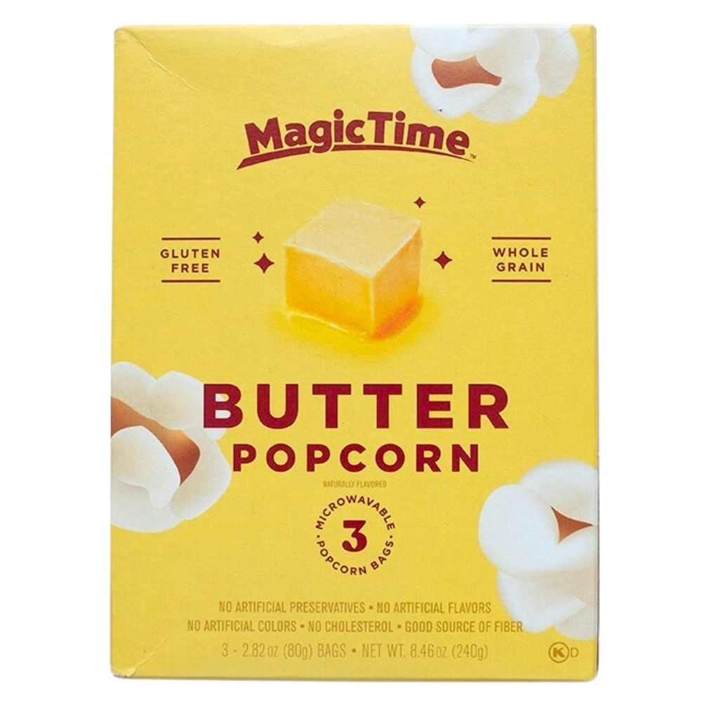 Magic Time Butter Popcorn - popcorn al burro da 240g – American Uncle
