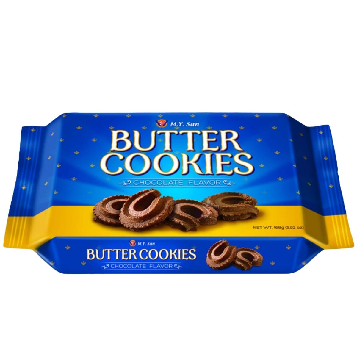 M.Y. Butter Cookies Chocolate Flavor - biscotti al cioccolato da 165g ...