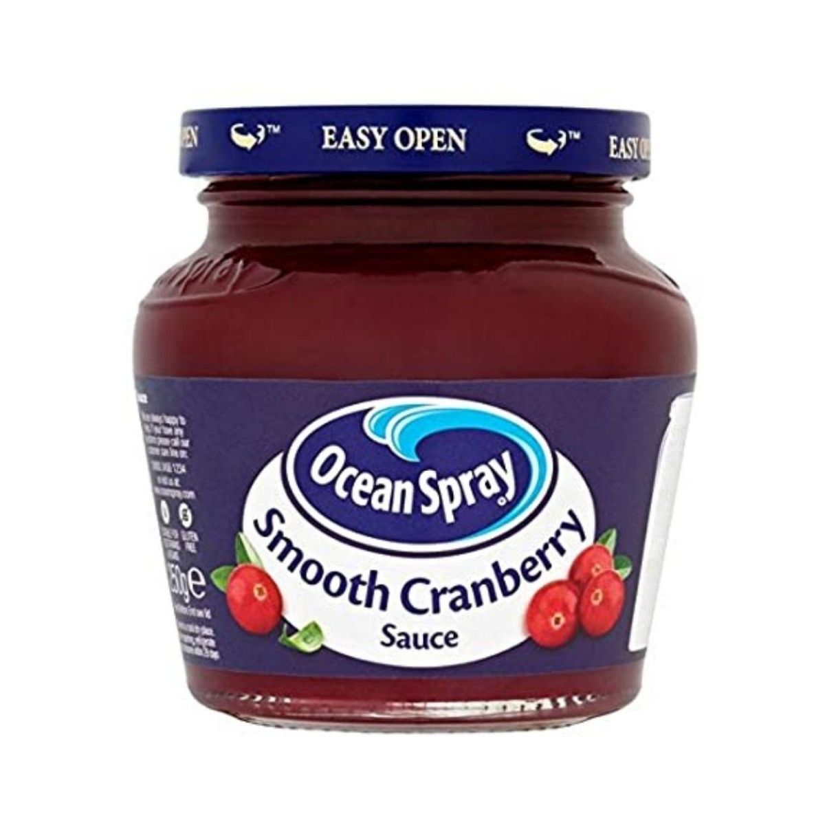 Ocean Spray Smooth Cranberry Sauce - confettura ai mirtilli da 250g ...