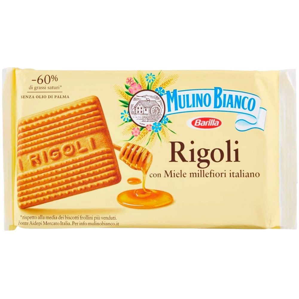 Rigoli Mulino Bianco - biscotti con latte e miele da 800g – American Uncle