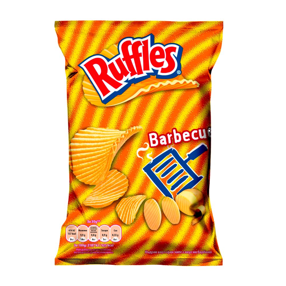 Ruffles Barbecue - patatine al barbecue da 30g – American Uncle