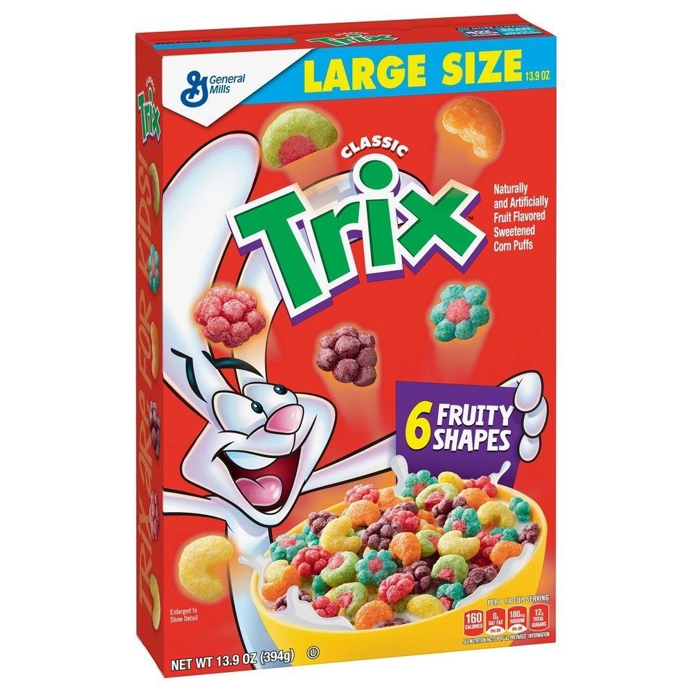 Trix Fruit Shape - cereali alla frutta da 394g – American Uncle