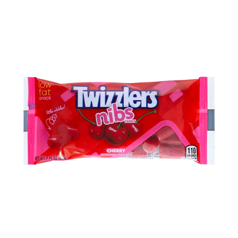 Twizzlers Nibs Cherry - liquirizia alla ciliegia da 63 g – American Uncle